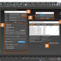 How to use Distributed rendering in Network Rendering
