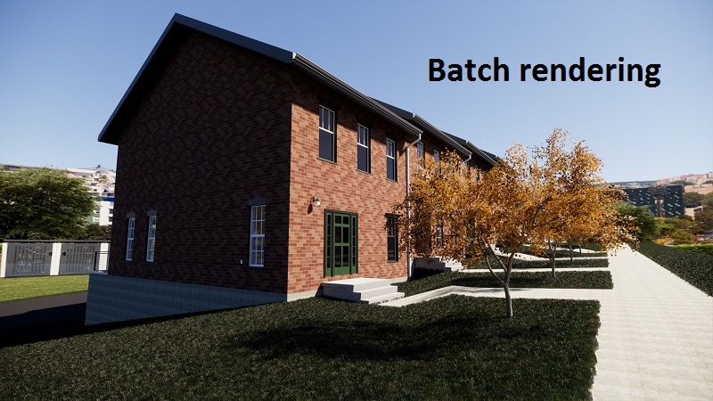 What the difference between batch render and sequence render