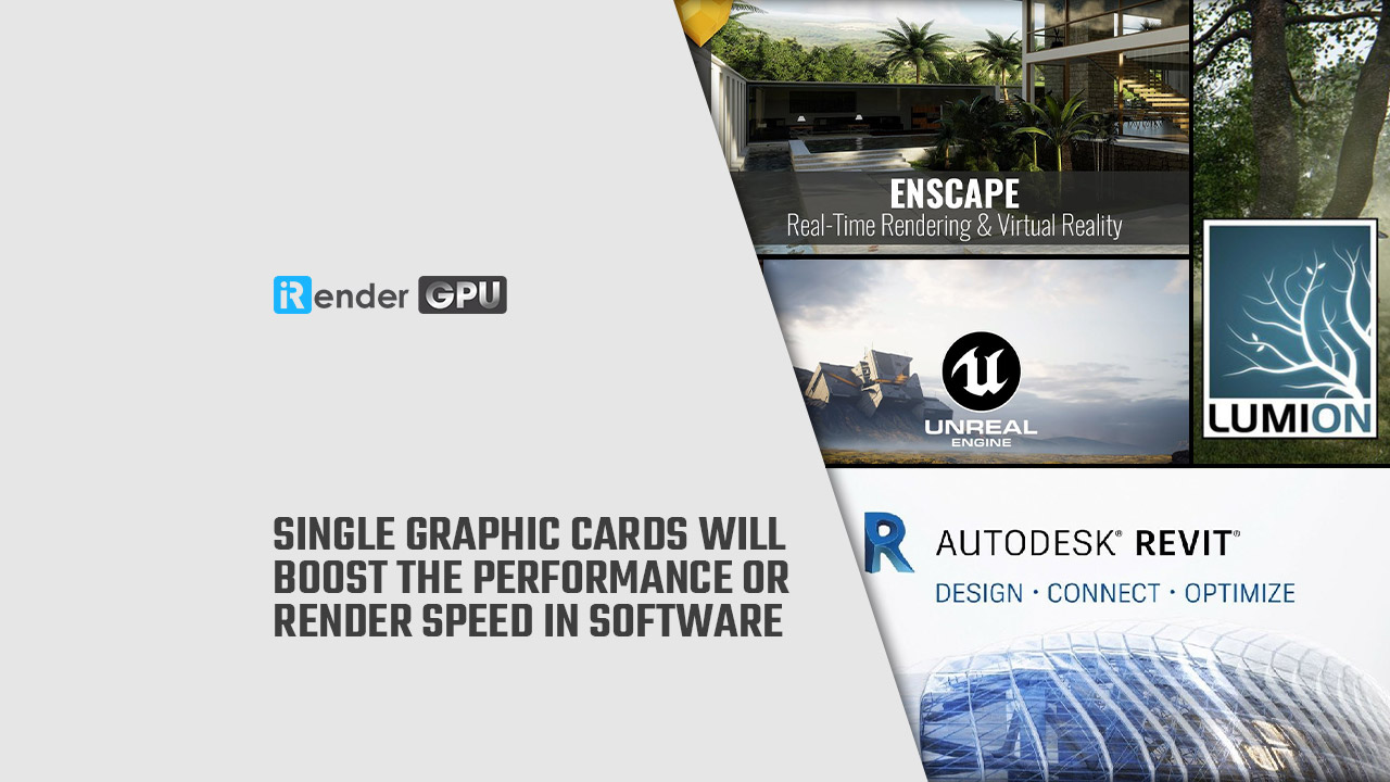 Boost rendering speed with Single graphic cards | iRender Farm