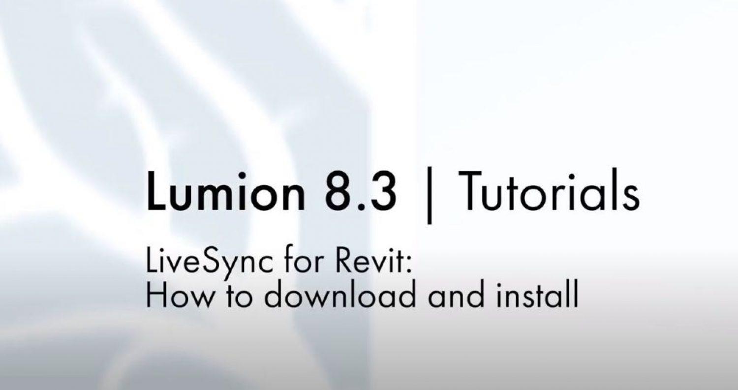 Lumion LiveSync Plugin for Revit | Lumion Cloud Rendering