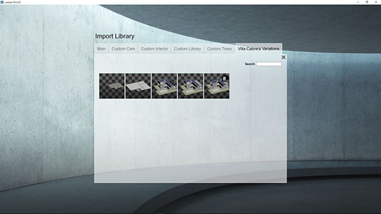 How to create your custom library in Lumion | Cloud rendering for Lumion