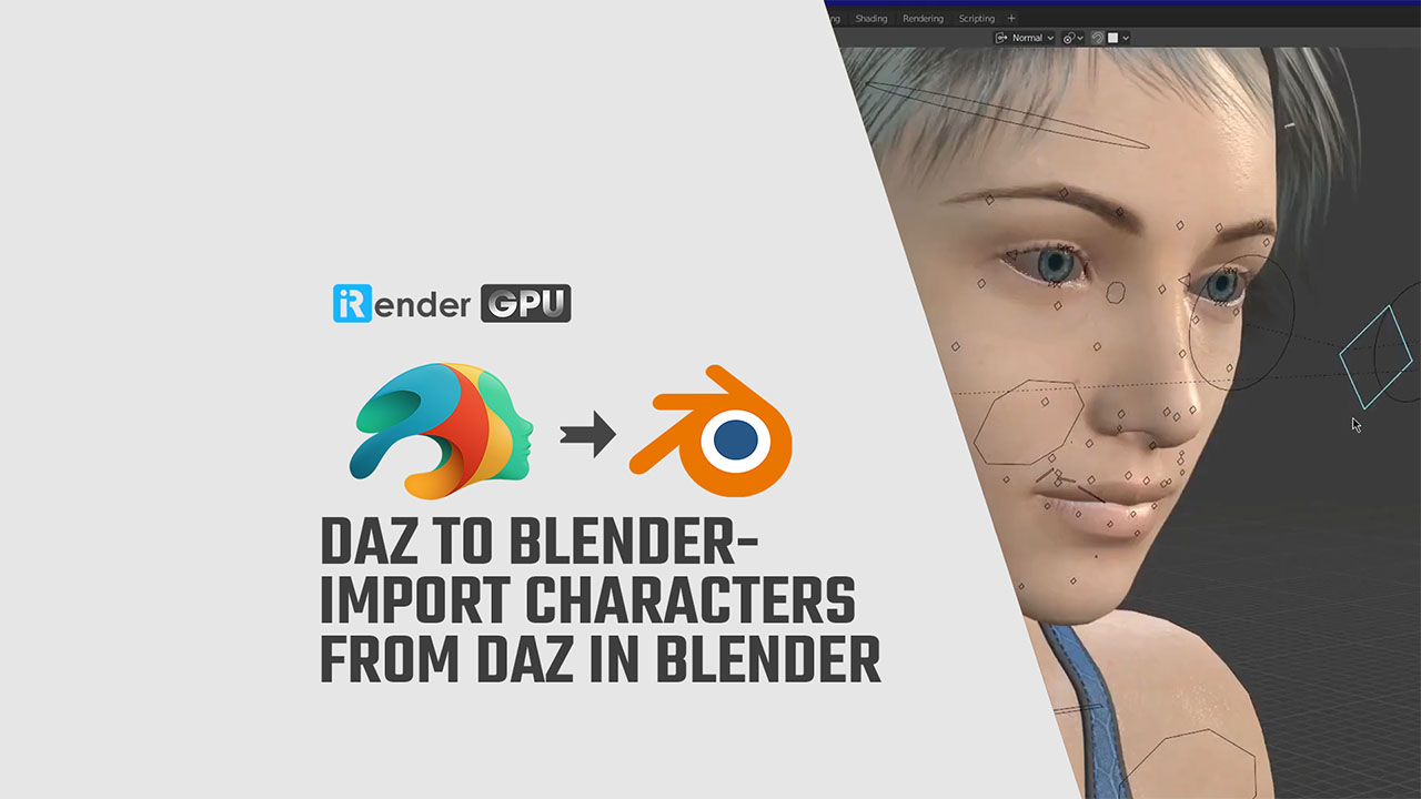 Daz To Blender Import Characters From Daz In Blender