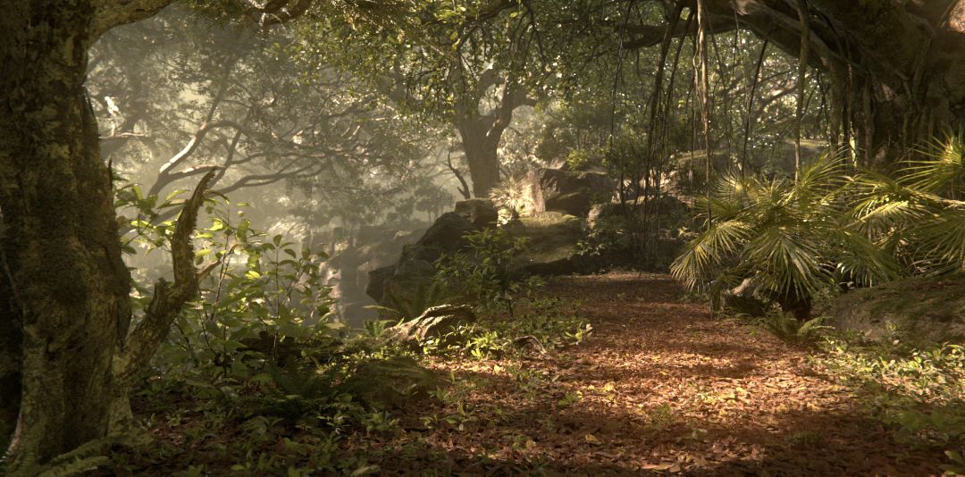 Environment Creation for Cinema 4D (P1): SpeedTree | iRender