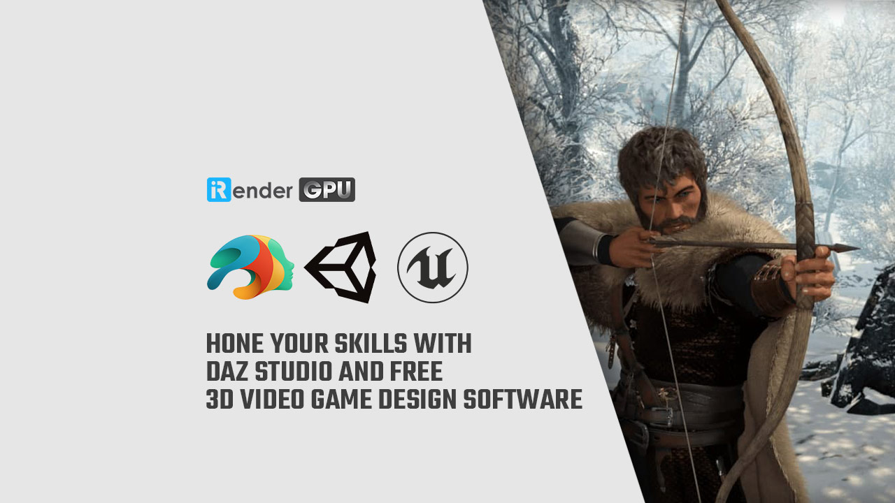 Hone Skills with Daz Studio and Free 3D Video Game Design Software