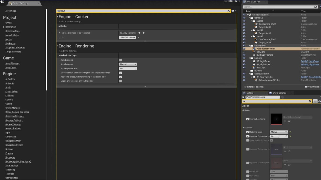 How to set up automotive studio lighting in Unreal Engine (Part 1 ...