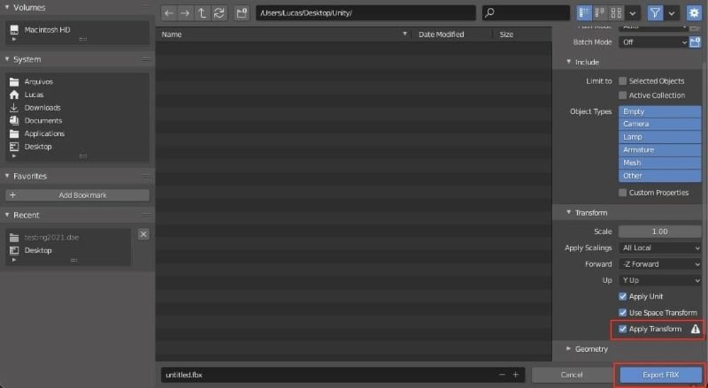 How To Import Blender Models Into Unity Blender Rendering