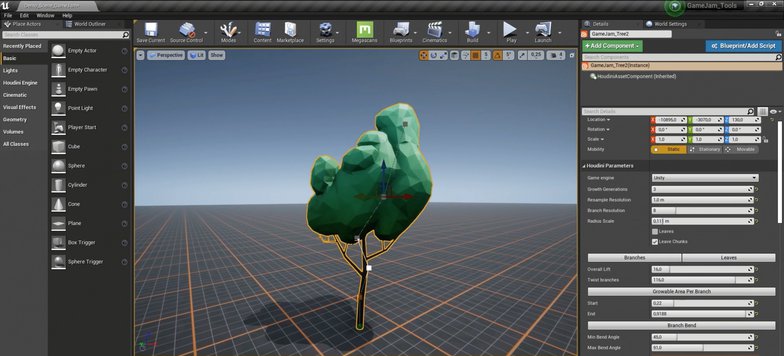 Learning some plugins for Houdini to increase work efficiency