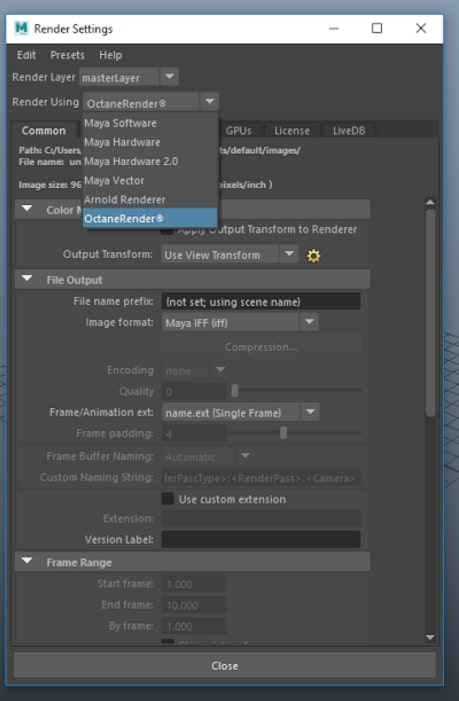 How to install OctaneRender for Maya | Cloud Rendering for Octane