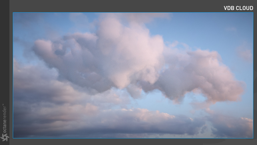 Volume Effect: Make Clouds on Octane render with iRender | Cloud Rendering for Octane