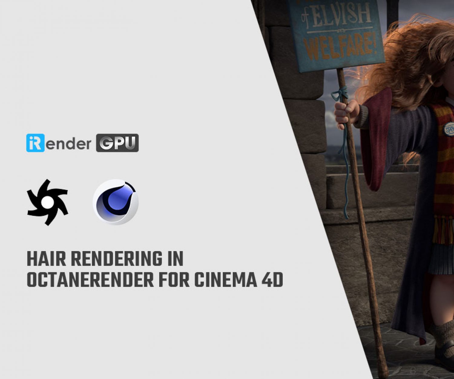 Hair rendering in Octane for Cinema 4D Archives | iRender Cloud ...