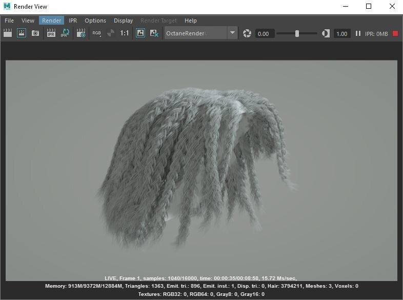 Working with hair and fur on Octane for Maya | Octane Render Farm
