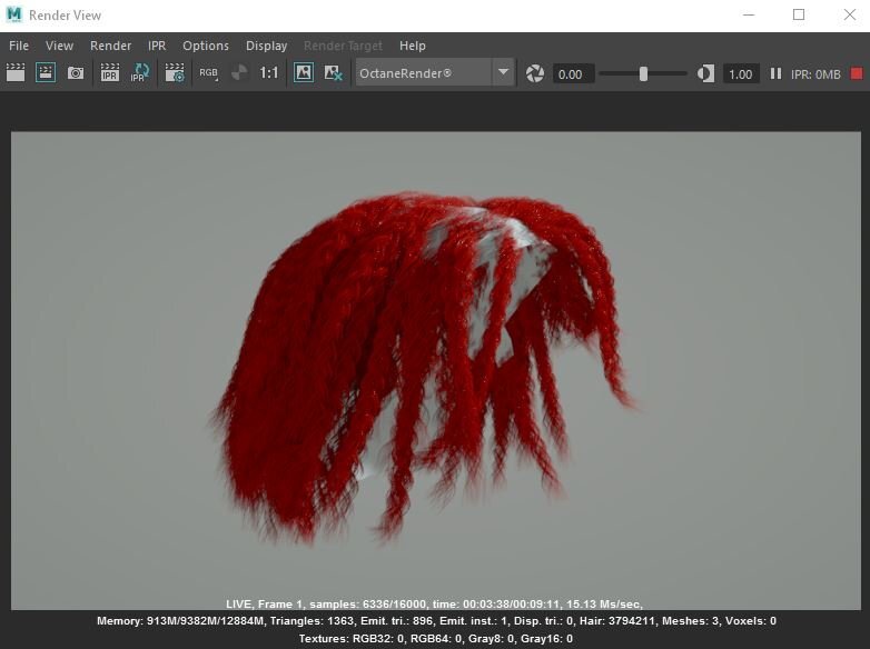 Working with hair and fur on Octane for Maya | Octane Render Farm