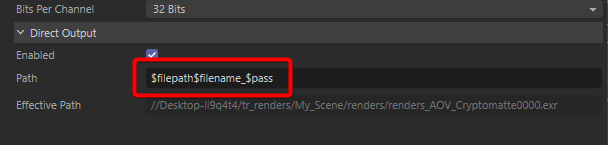 How to use Redshift Cryptomatte AOVs with Team Render?