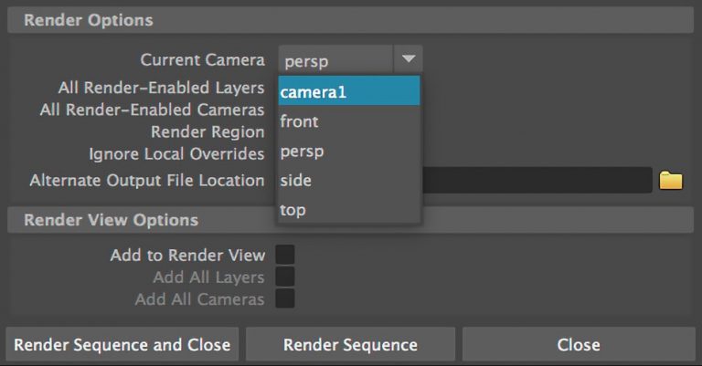 Basic render settings for Maya | Cloud rendering for Maya