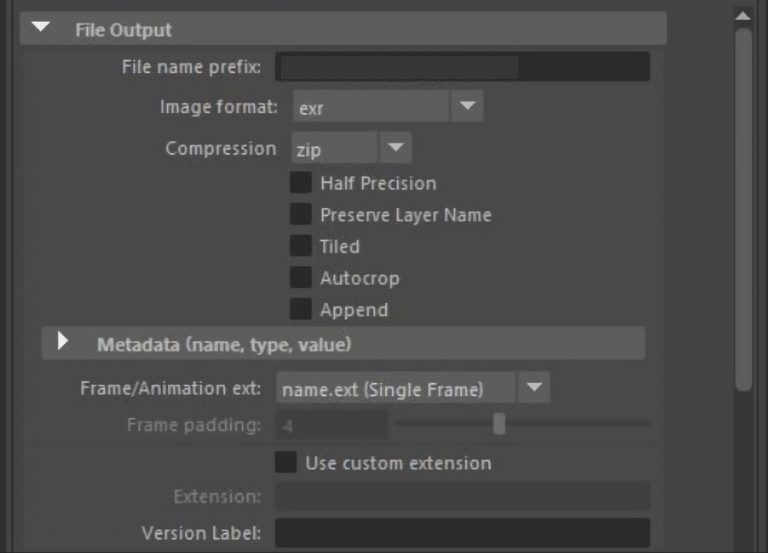 Basic render settings for Maya | Cloud rendering for Maya