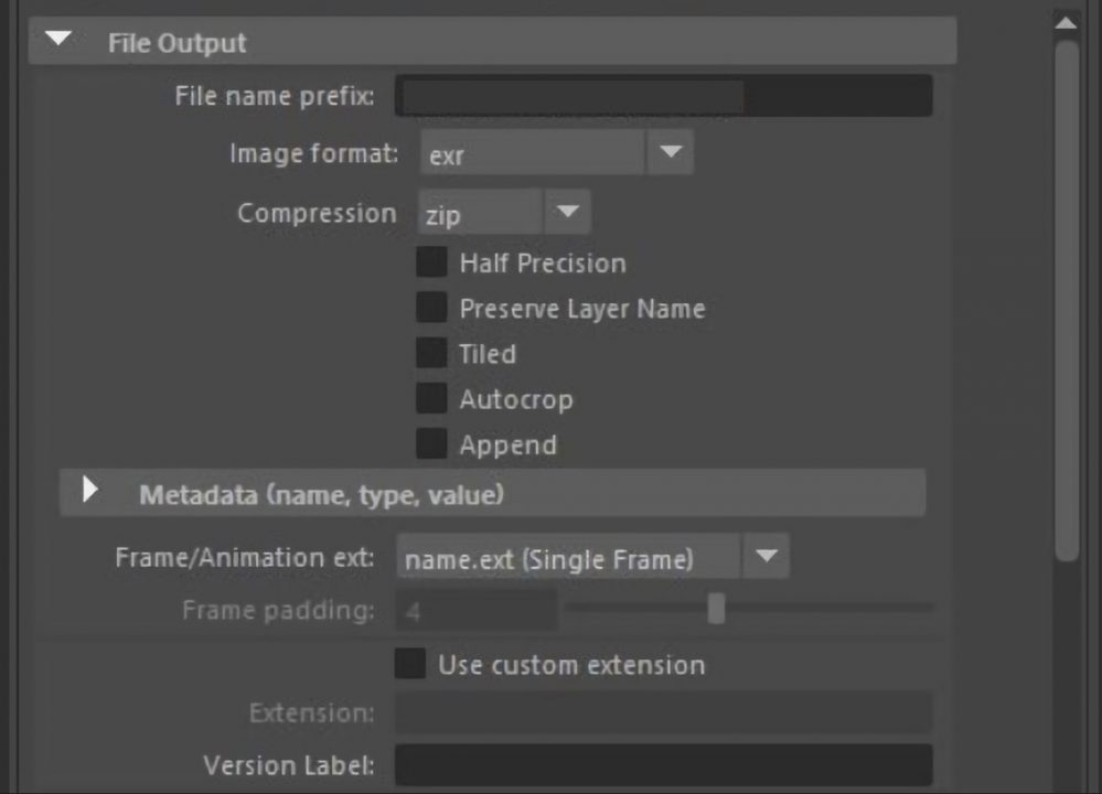 Basic render settings for Maya | Cloud rendering for Maya