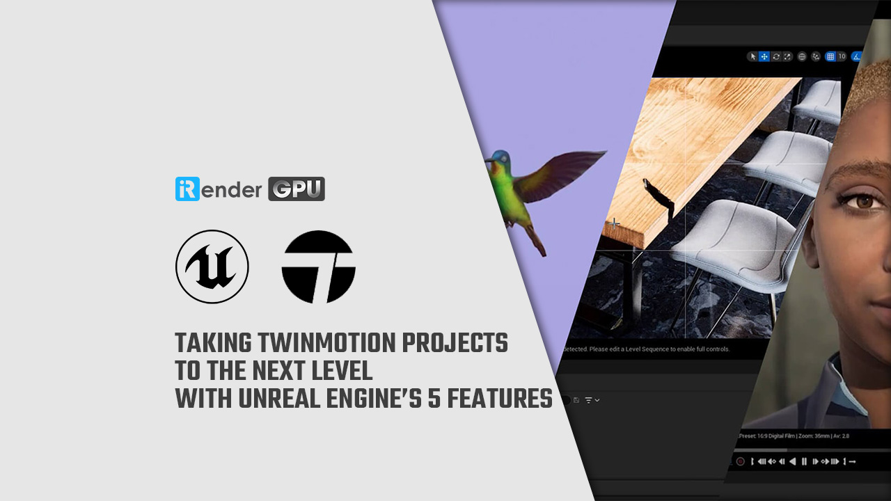 Taking Twinmotion projects to the next level with Unreal Engine's 5 features