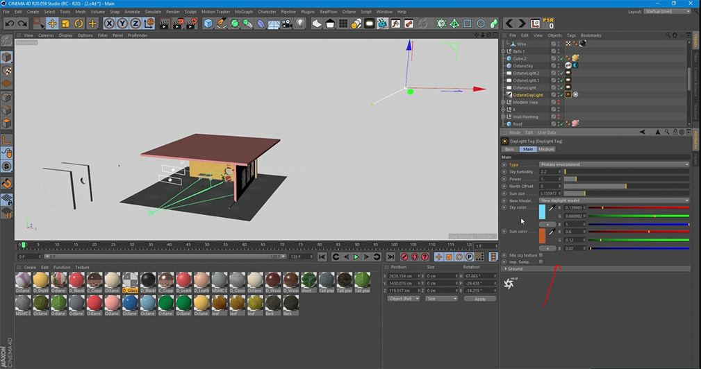 How to Set Up Cinema 4D's Octane Sunlight to Make a Realistic Scene ...