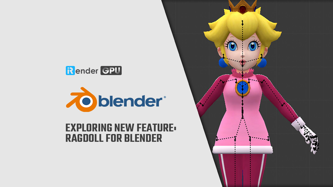 Exploring New Feature: RagDoll For Blender | Blender Render farm