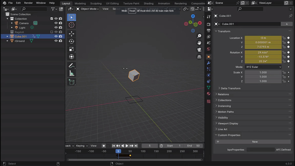 Exploring New Feature: RagDoll For Blender | Blender Render farm