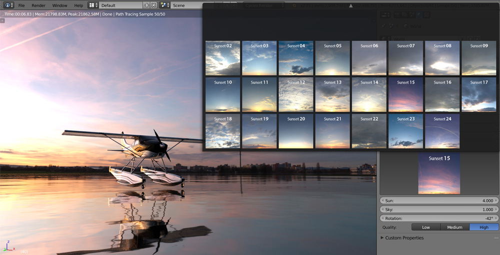 Add-ons for architectural visualization with Blender | Blender Render farm