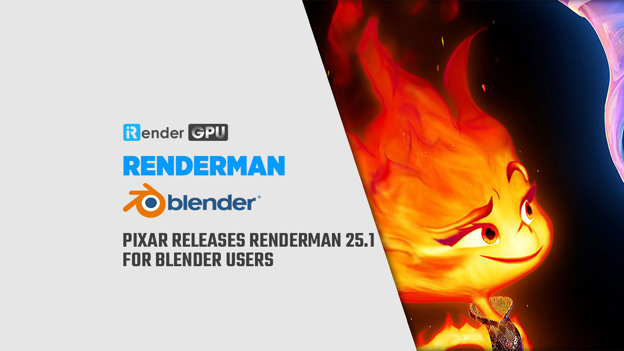 Pixar releases RenderMan 25.1 for Blender users | Blender Render farm