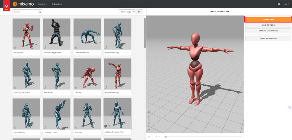 Animating Blender Models With Mixamo | Blender Render farm