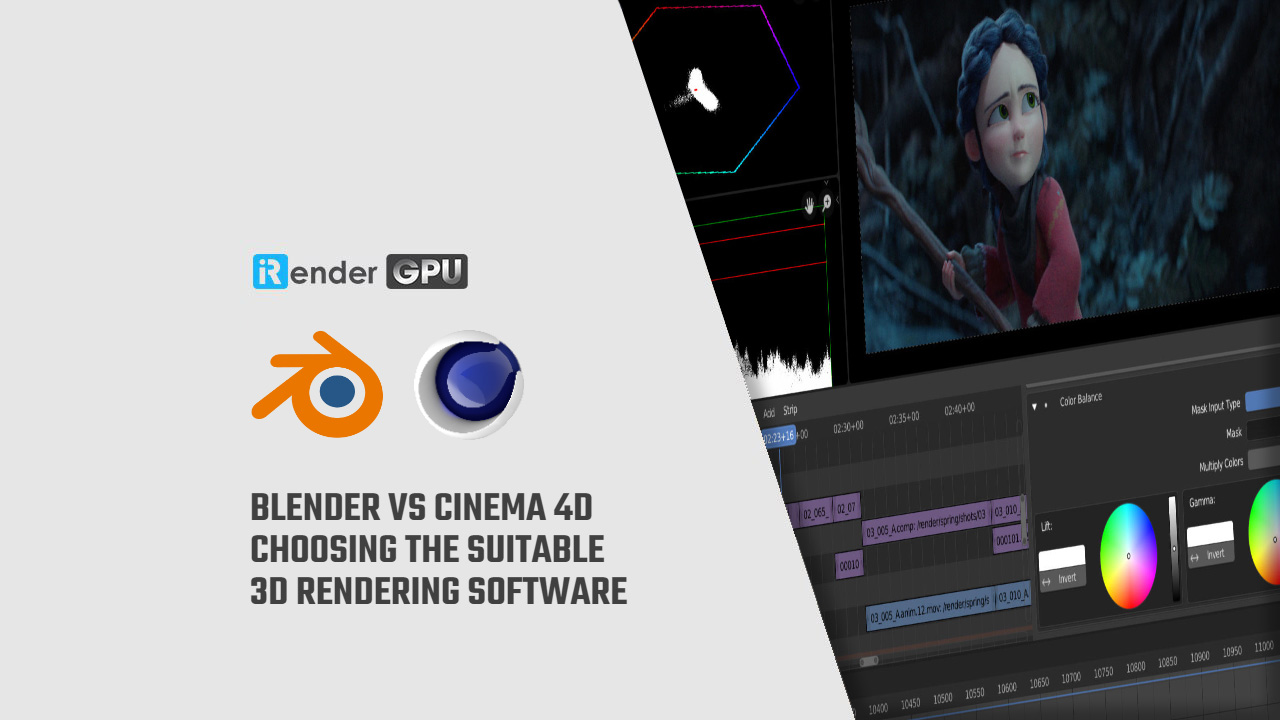 Blender vs Cinema 4D: Choosing the suitable 3D rendering software