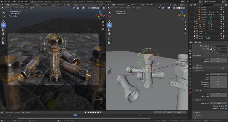 How to set up Blender UDIM UV? | Blender Render farm