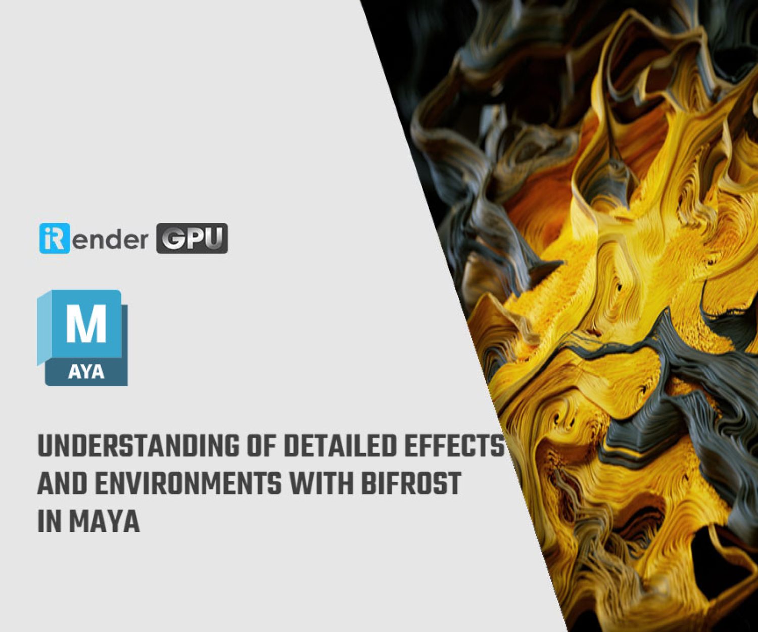 detailed effects and environments with Bifrost Archives | iRender Cloud ...