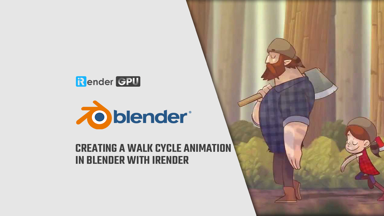 Creating A Walk Cycles Animation In Blender With iRender | Blender ...