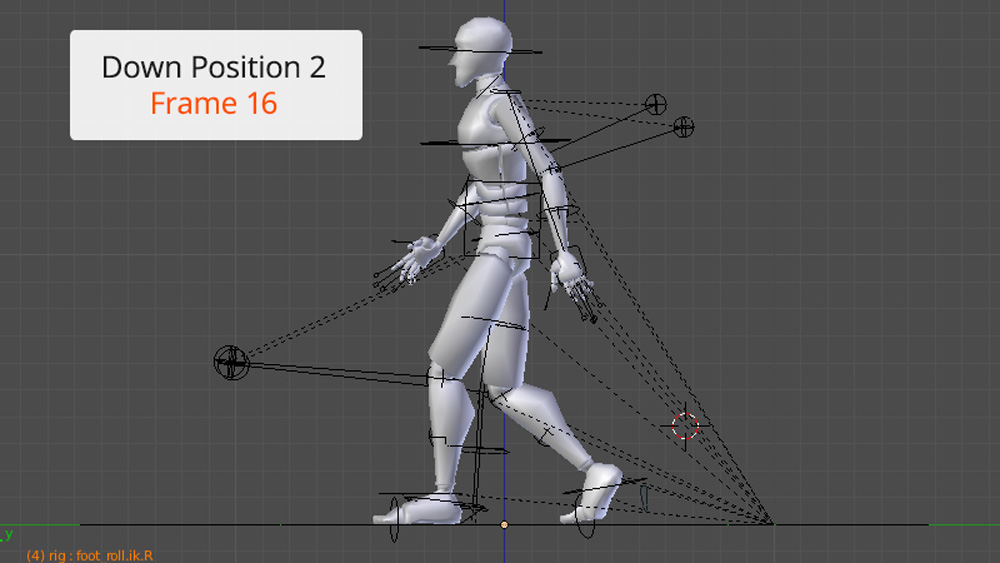 Creating A Walk Cycles Animation In Blender With iRender | Blender Render farm