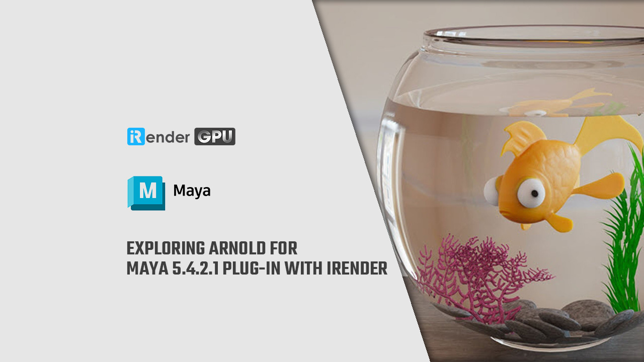 Exploring Arnold for Maya 5.4.2.1 plug-in with iRender | Maya Render Farm