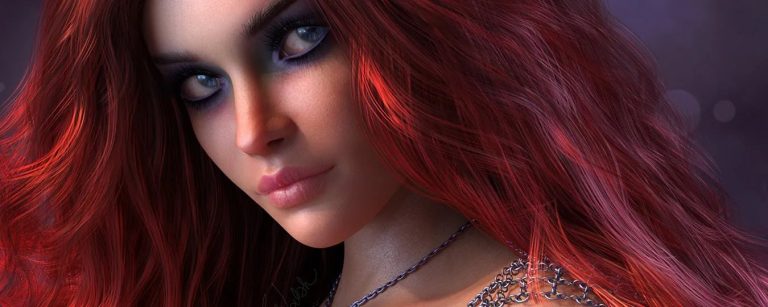 Step-by-step Guide To Making 3D Hair with Daz Studio and Blender