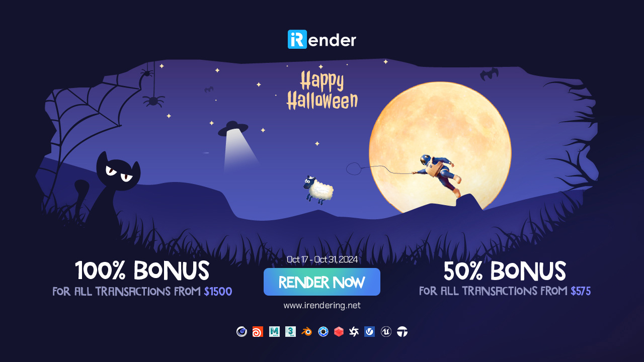 iRender | GPU Render Farm | Cloud Rendering Services