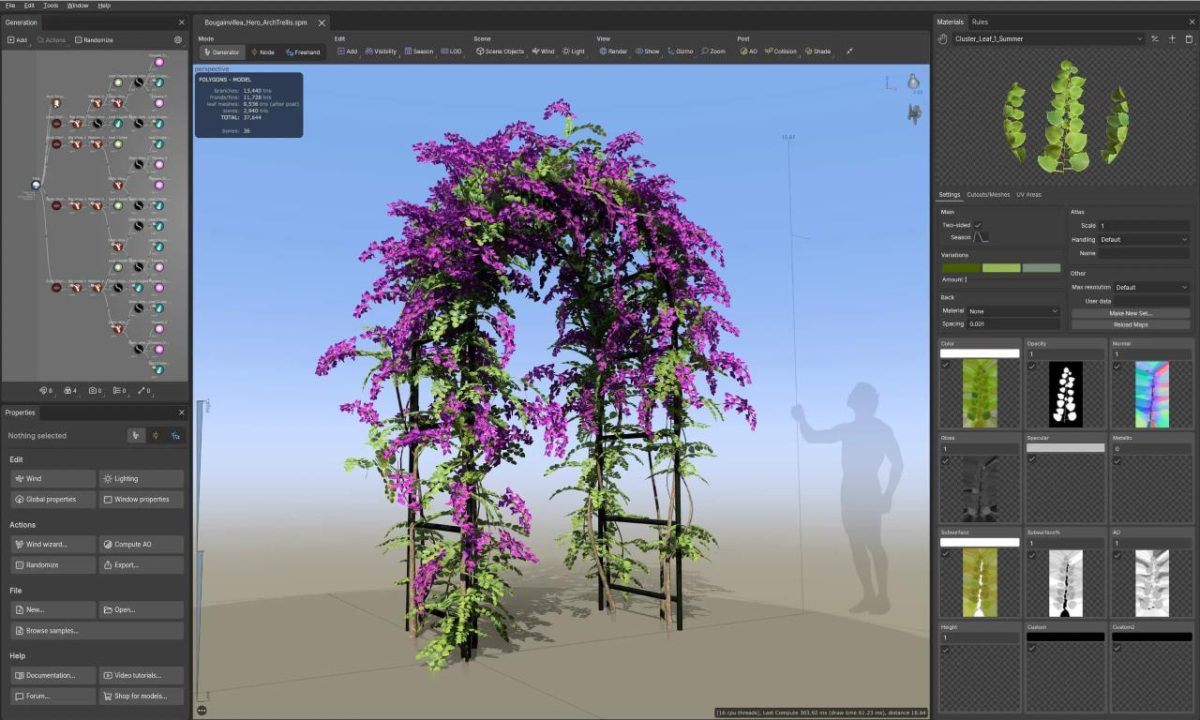What Can We Do With Speedtree 10 In Unity Unity Render Farm