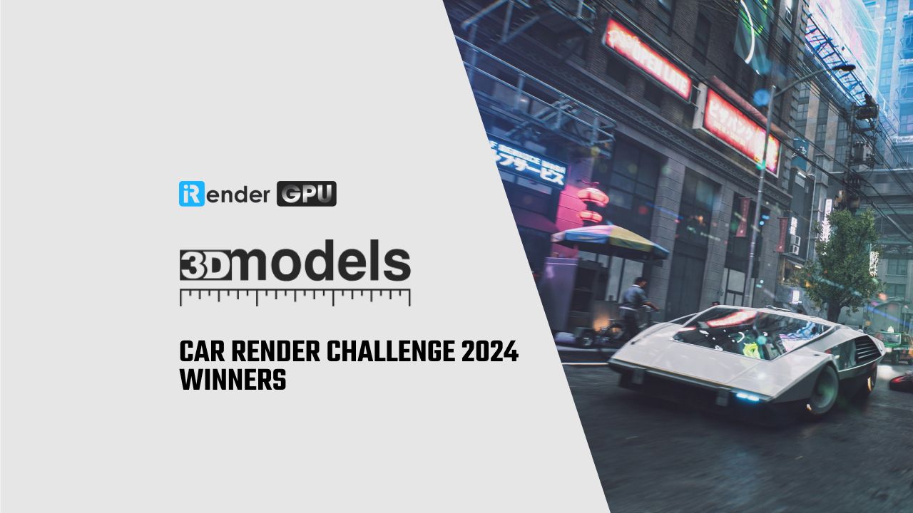 Car Render Challenge 2024 Winners | iRender News