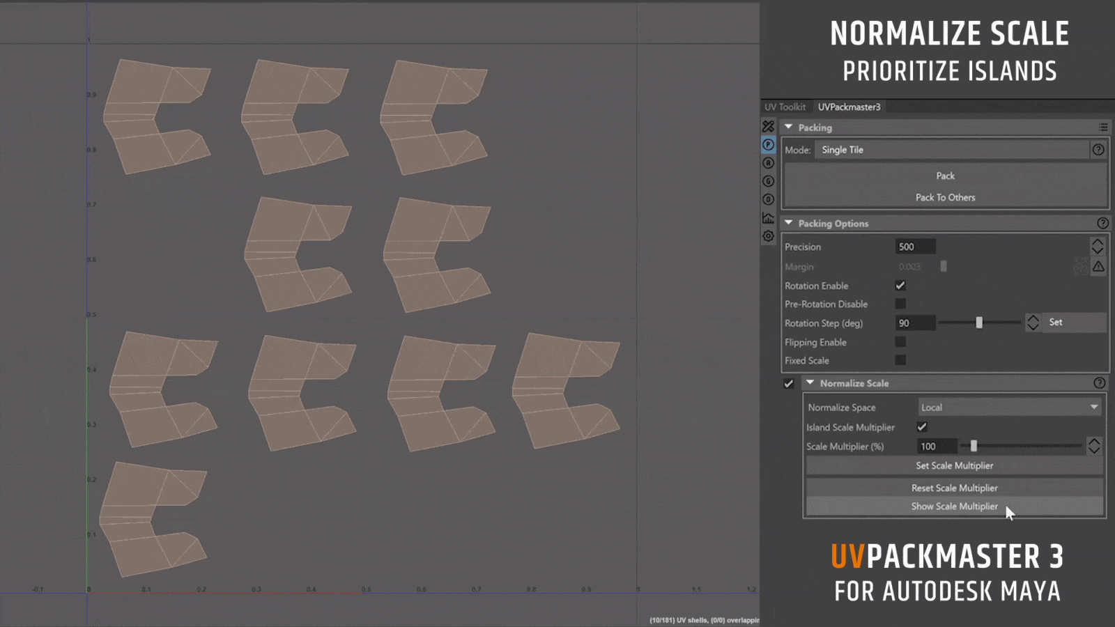 Maya UVPackmaster 3 Released: Revolutionizing UV Mapping Workflows ... Maya UVPackmaster 3 Released: Revolutionizing UV Mapping Workflows ...