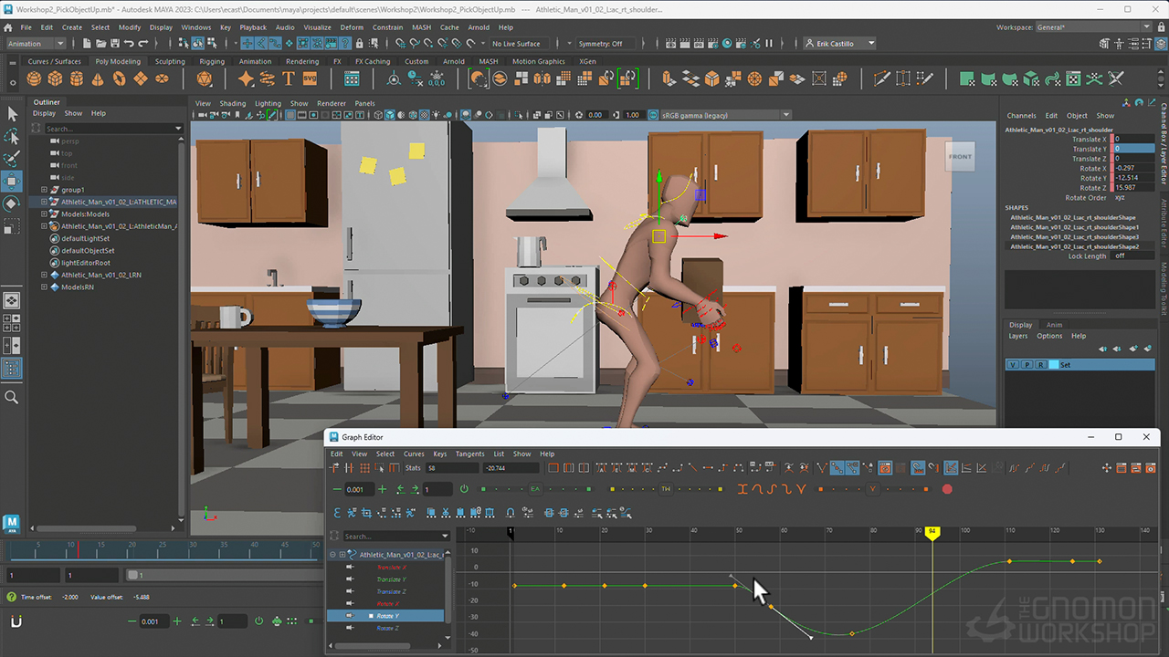 Understanding Body Mechanics in Maya for Animators | iRender Cloud ... Understanding Body Mechanics in Maya for Animators | iRender Cloud ...