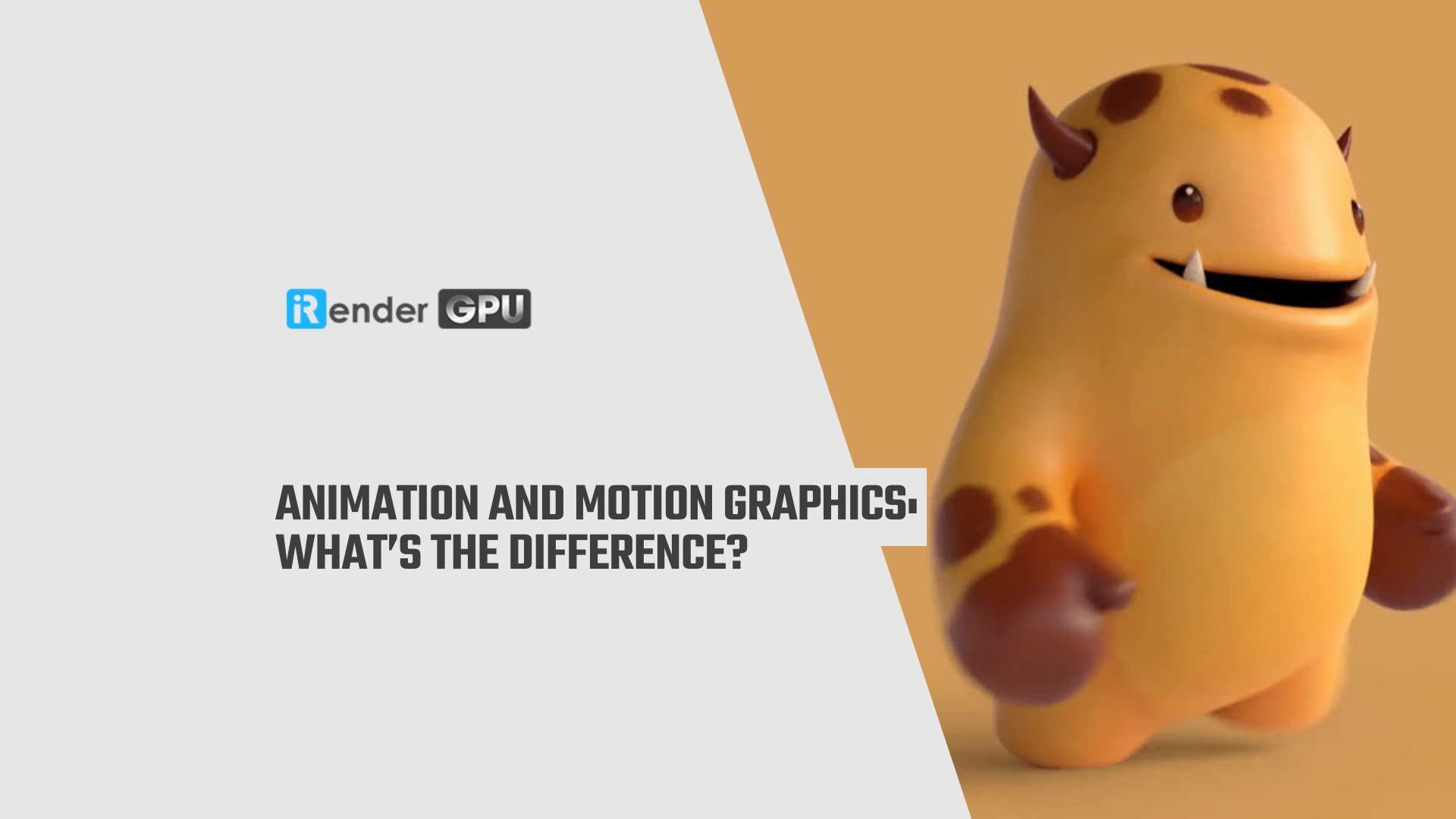 Animation and Motion Graphics: What’s the difference? | iRender Farm