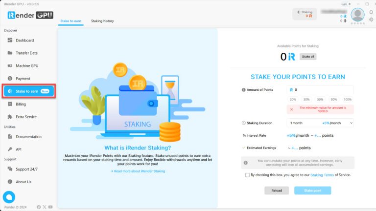 iRender Staking: Smarter Way to Use Your Render Points | iRender Farm