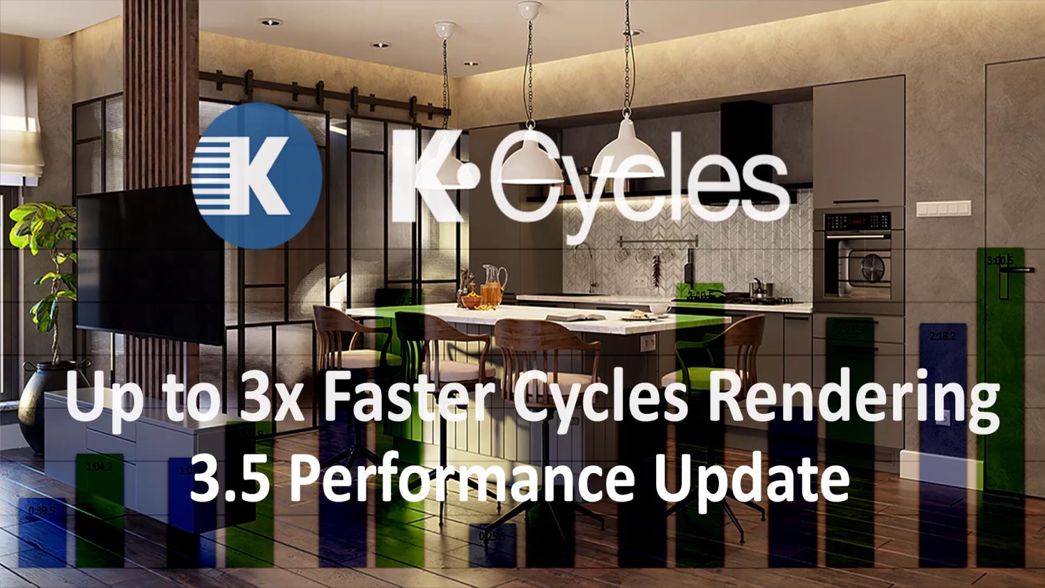 Exploring some new features of K-Cycles 2025 with iRender | Blender Render farm