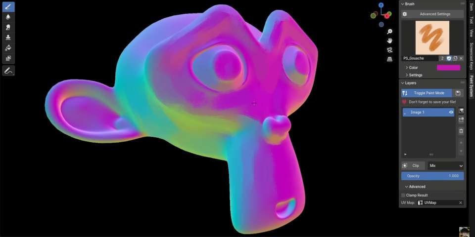 Transform Blender into Photoshop with the Free Paint System Add-On