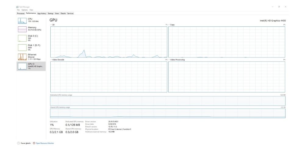 Understanding the dedicated and shared GPU memory Understanding the dedicated and shared GPU memory