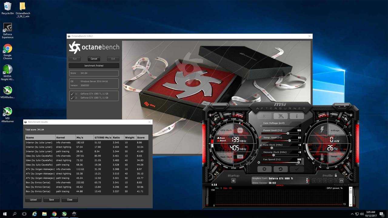 OctaneBench: A Popular GPU Rendering Benchmark OctaneBench: A Popular GPU Rendering Benchmark