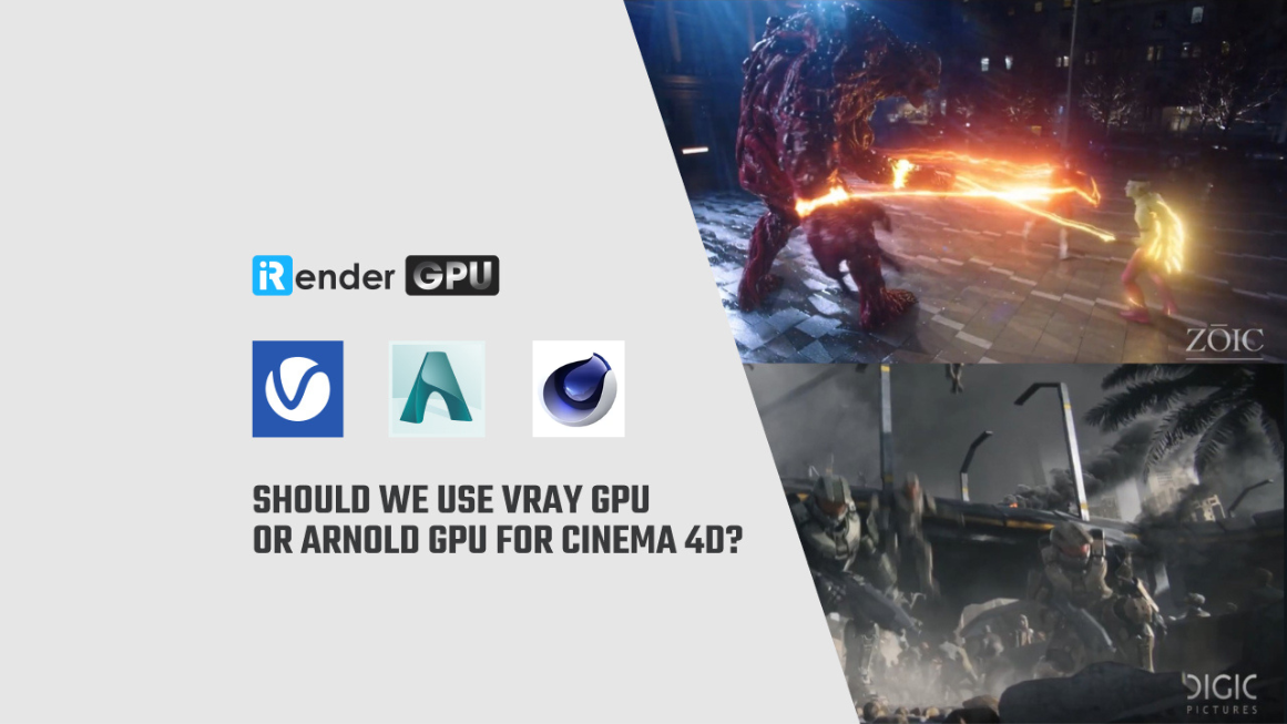 Should we use Vray GPU or Arnold GPU for Cinema 4D?