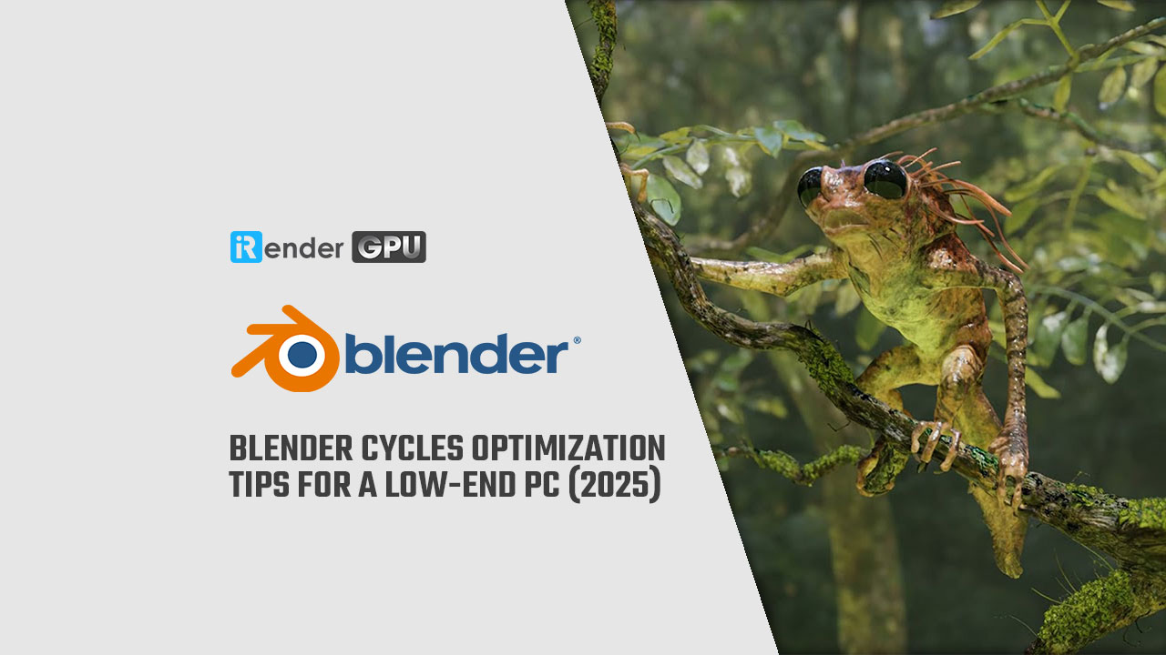 Blender Cycles Optimization Tips for Low-end PC (2025) | Blender Render farm