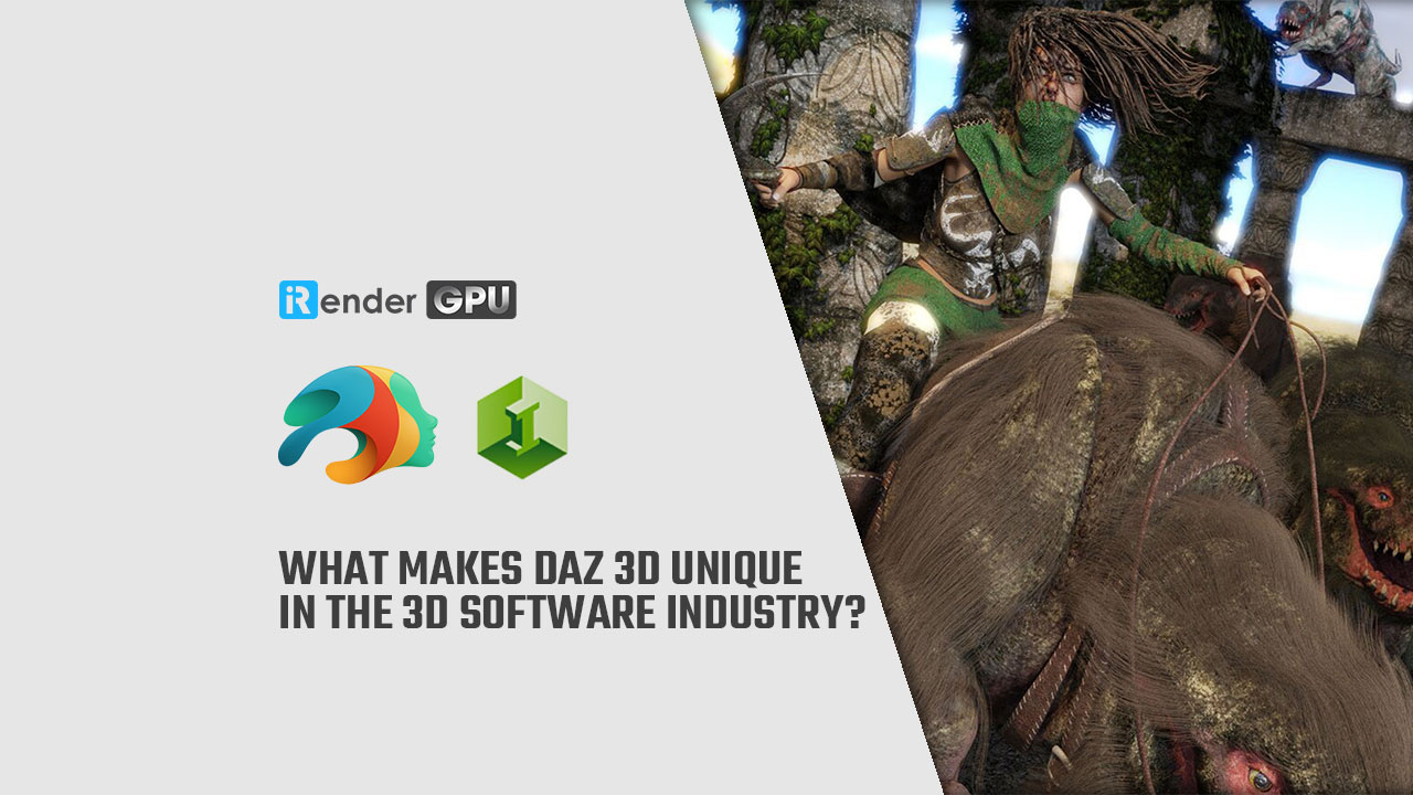 What Makes Daz 3D Unique in the 3D Software Industry? | Daz3d Render Farm