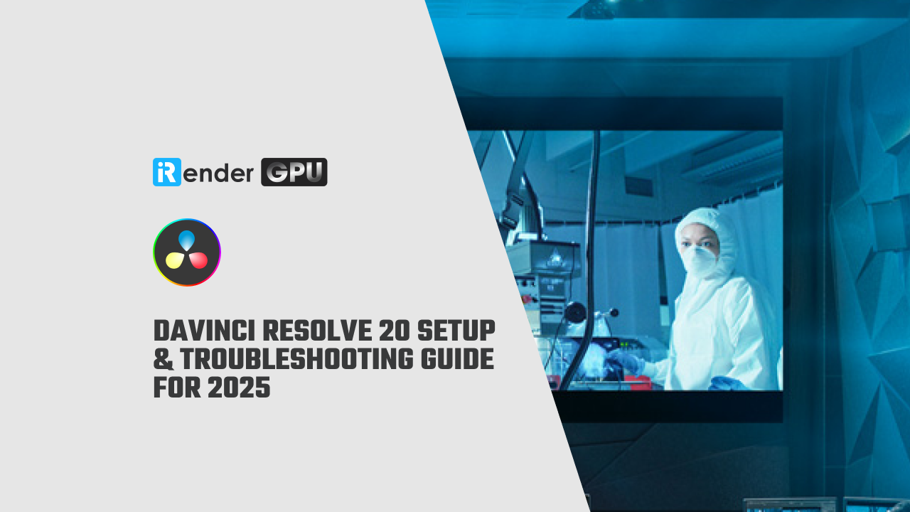 DaVinci Resolve 20 Setup & Troubleshooting Guide for 2025 | iRender
