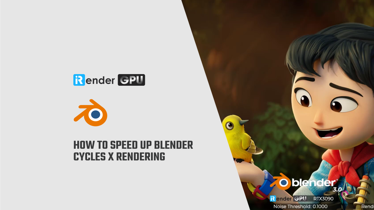 How to speed up Blender Cycles X rendering | Blender Render farm